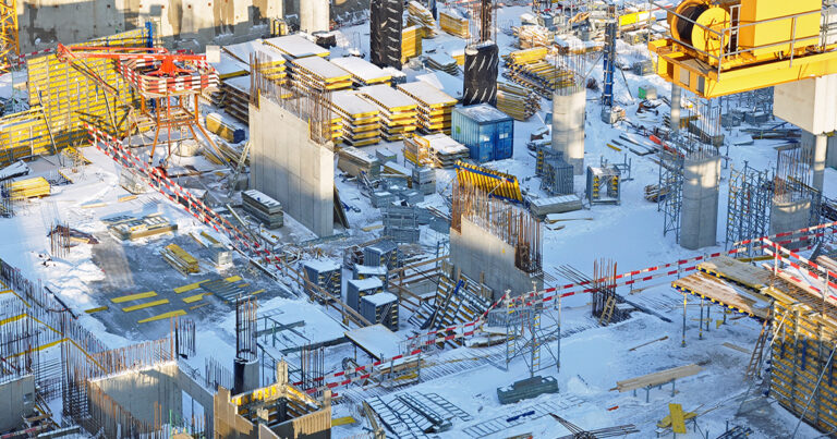 Construction Site Safety In The Winter - Howler UK
